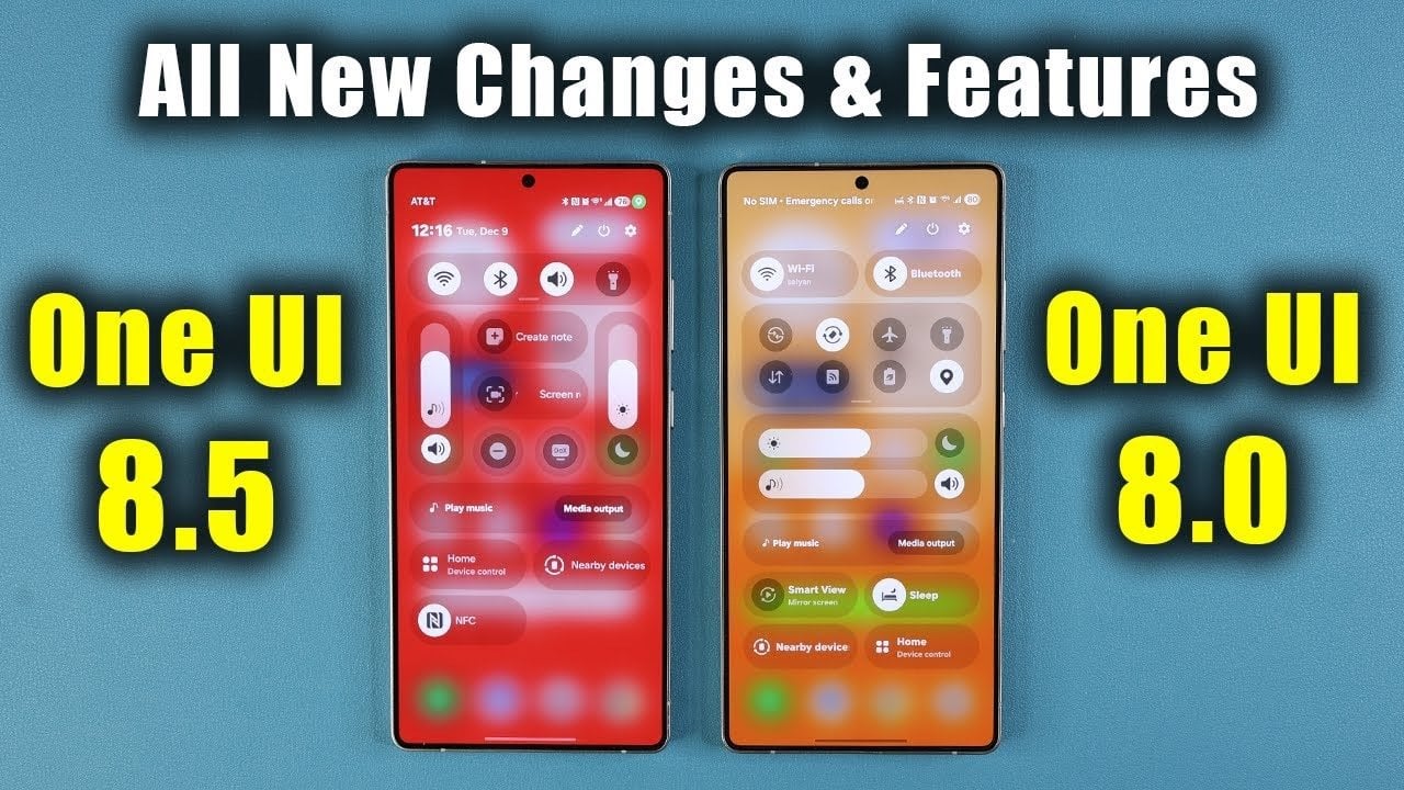 Samsung One UI 8.5 vs 8.0: Key Features and Updates - Geeky Gadgets