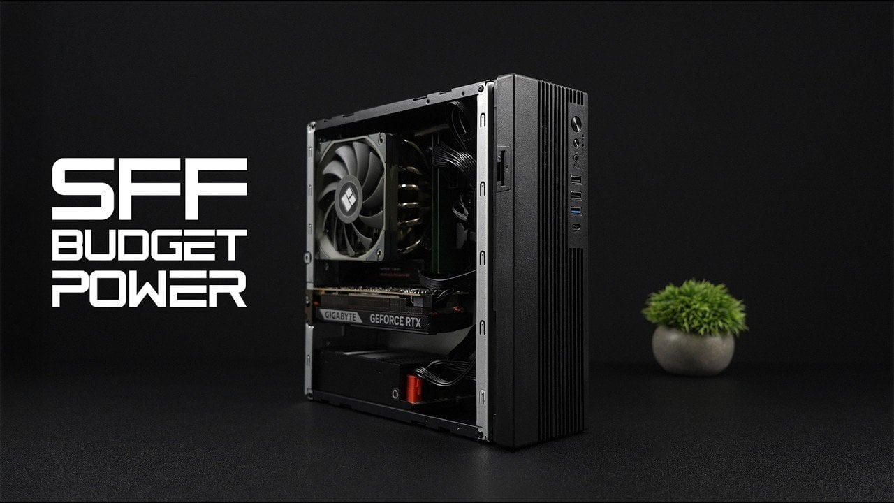 SFF Gaming PC Build on a Budget with Arc A380 or RTX 5060 - Geeky Gadgets