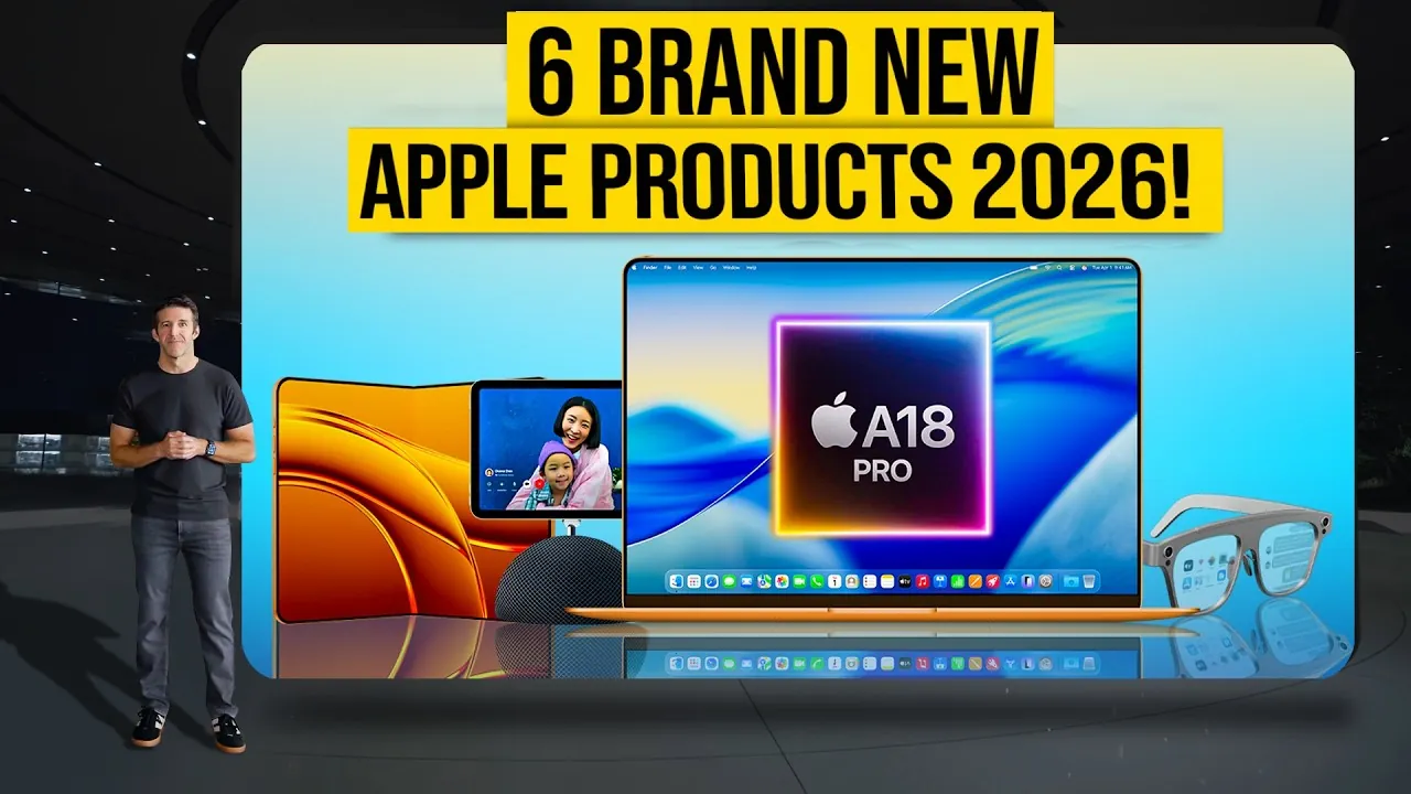 Apple's 2026 Product Lineup: Foldable iPhone, AR Glasses & More - Geeky ...