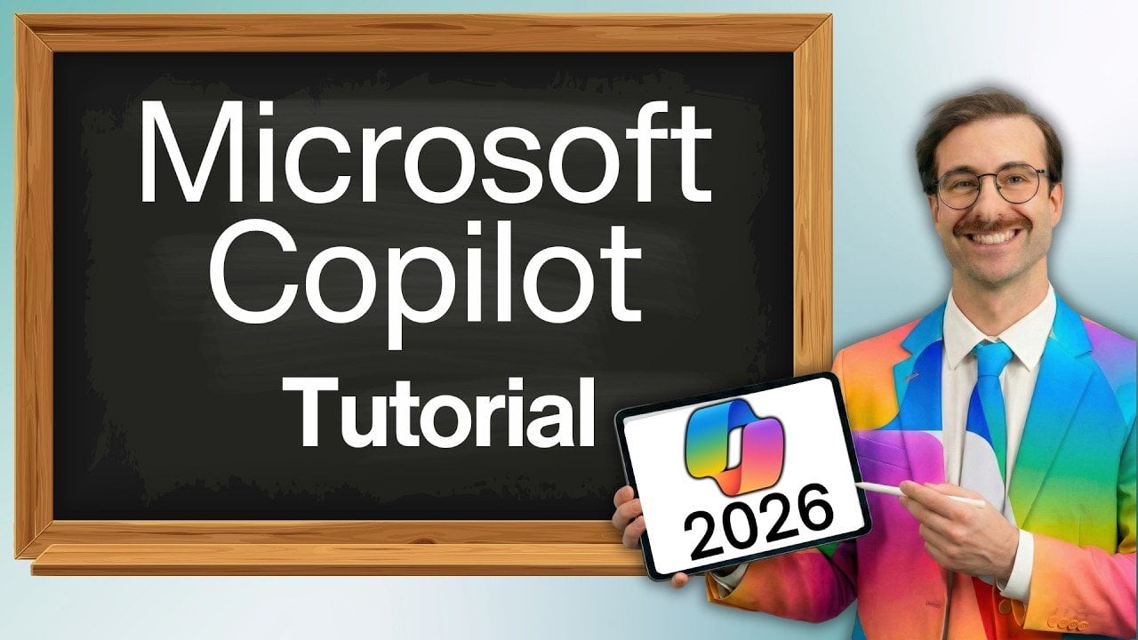 Microsoft Copilot 2026 Tutorial for Excel, PowerPoint, Teams, Outlook ...