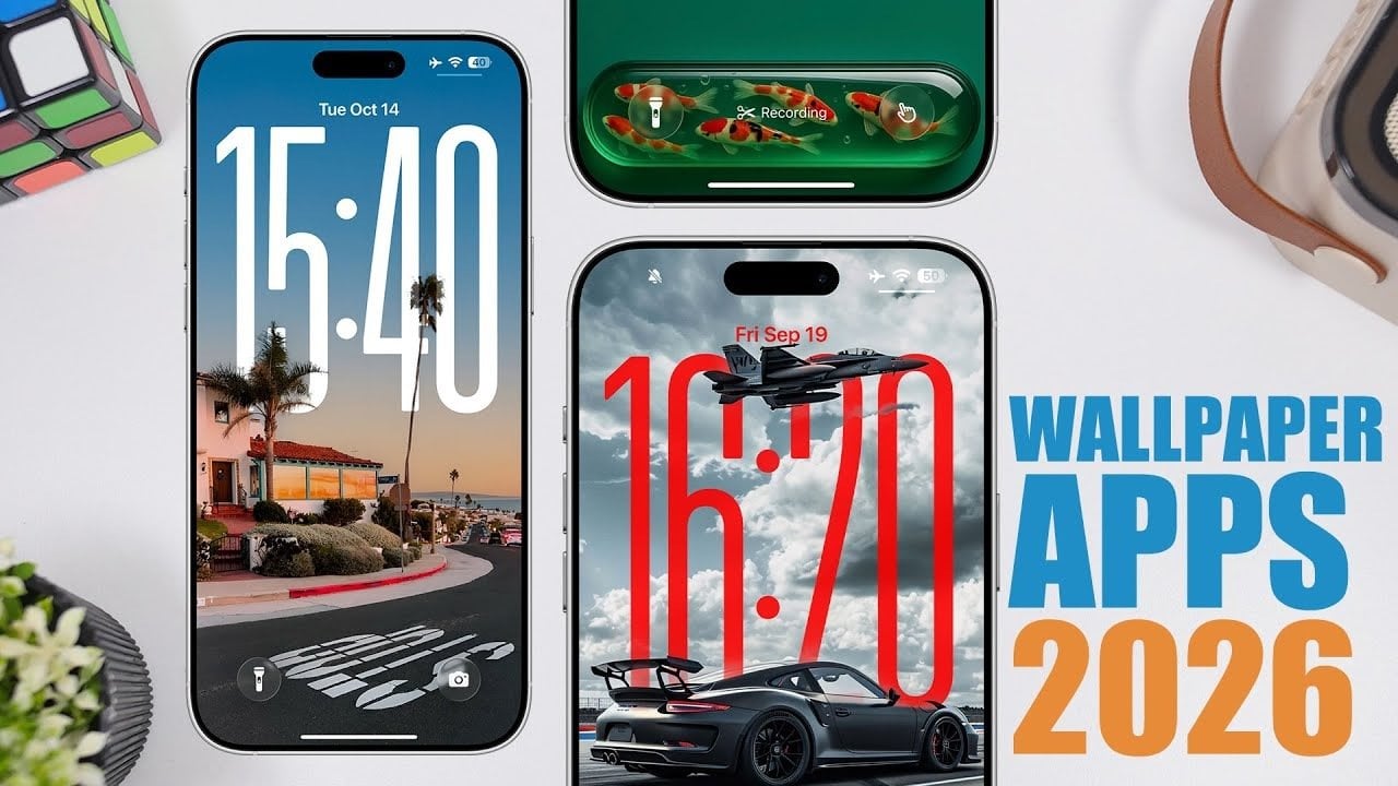 Best iOS 26 Wallpapera for Depth Effect Lock Screens - Geeky Gadgets