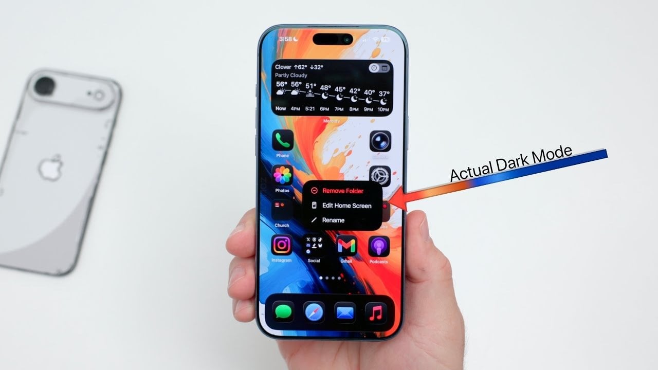 How to Enable and Optimize Dark Mode on iPhone iOS 26 - Geeky Gadgets
