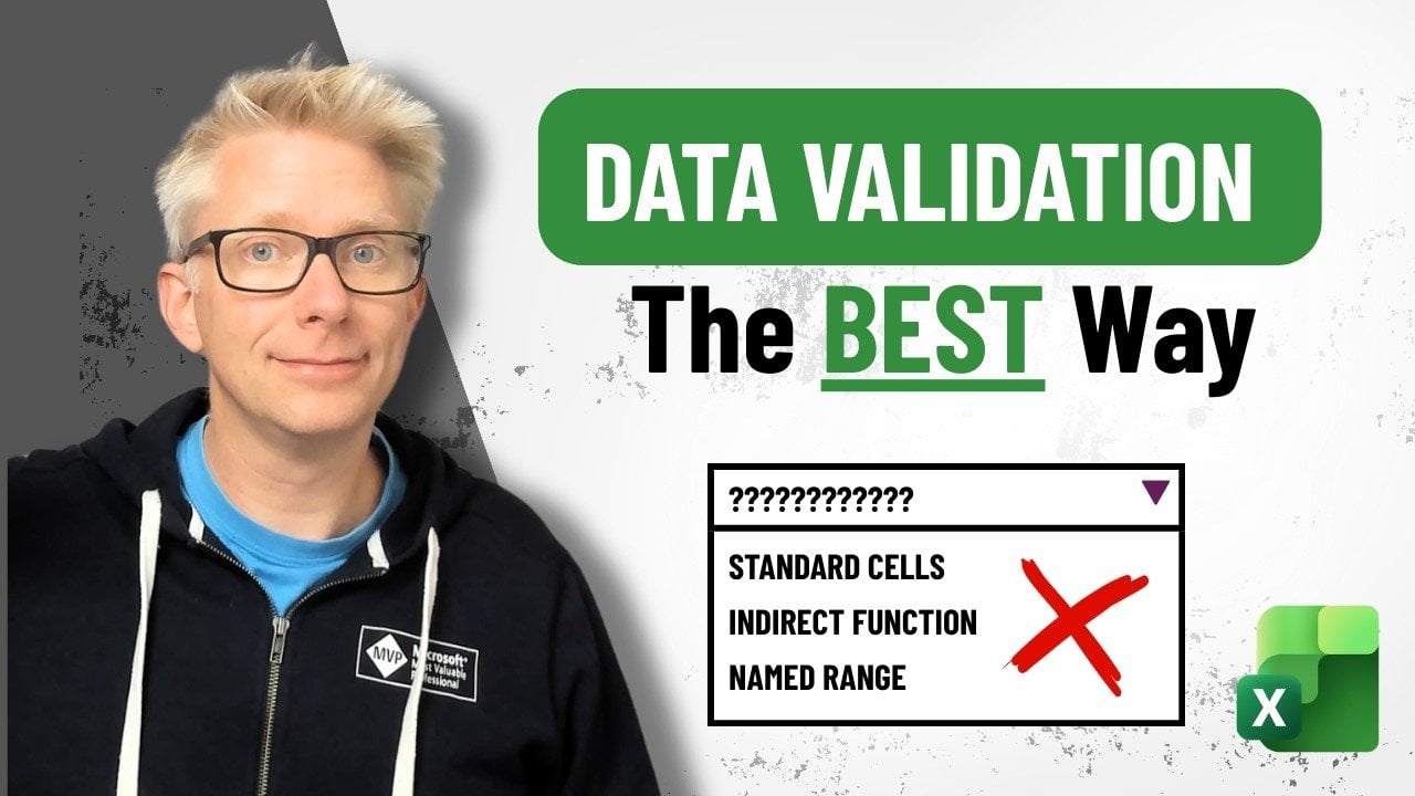 Excel Drop-Down Lists from Tables : Use SORT, UNIQUE, FILTER, TOCOL ...