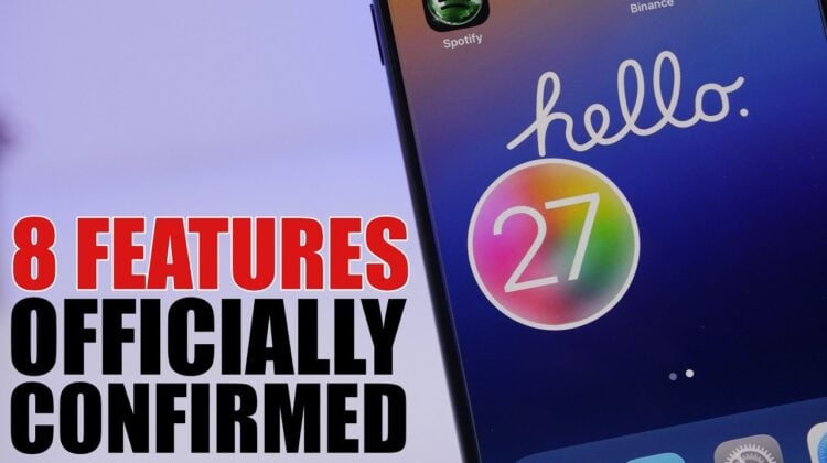 iOS 27 - 8 New Features CONFIRMED by Apple ! - Geeky Gadgets