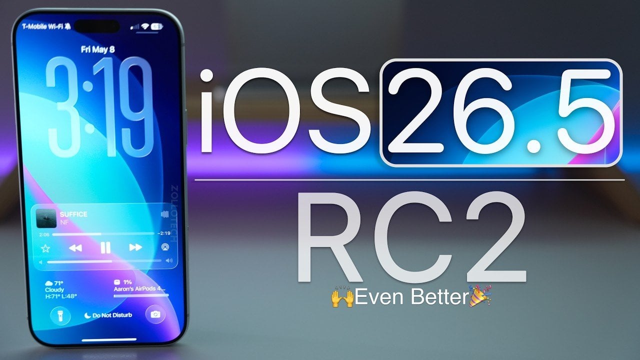 Apple Releases iOS 26.5 RC2 With Key Bug Fixes - Geeky Gadgets