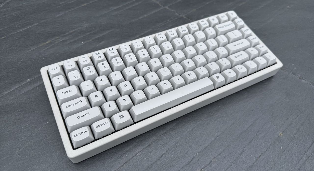 Keychron K2 HE Concrete Edition 75% Wireless Mechanical Keyboard ...