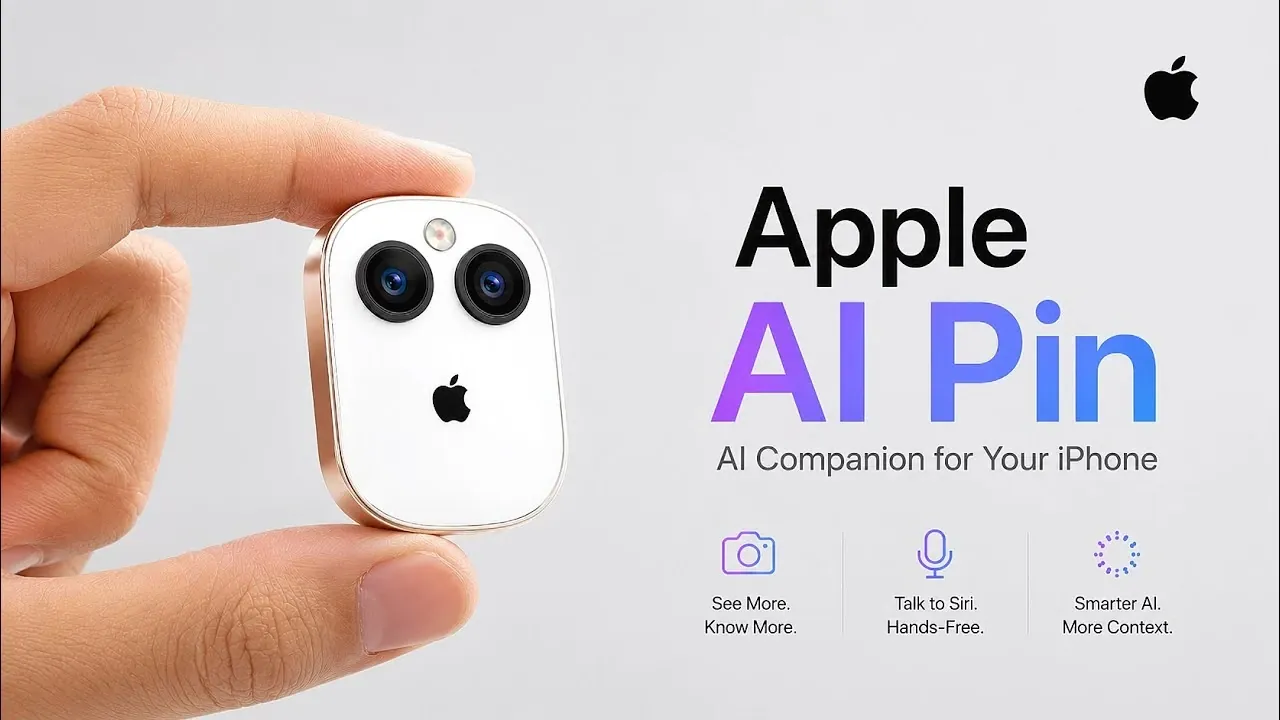 Apple Smart Pin Revealed: A New Era for Siri and AI - Geeky Gadgets