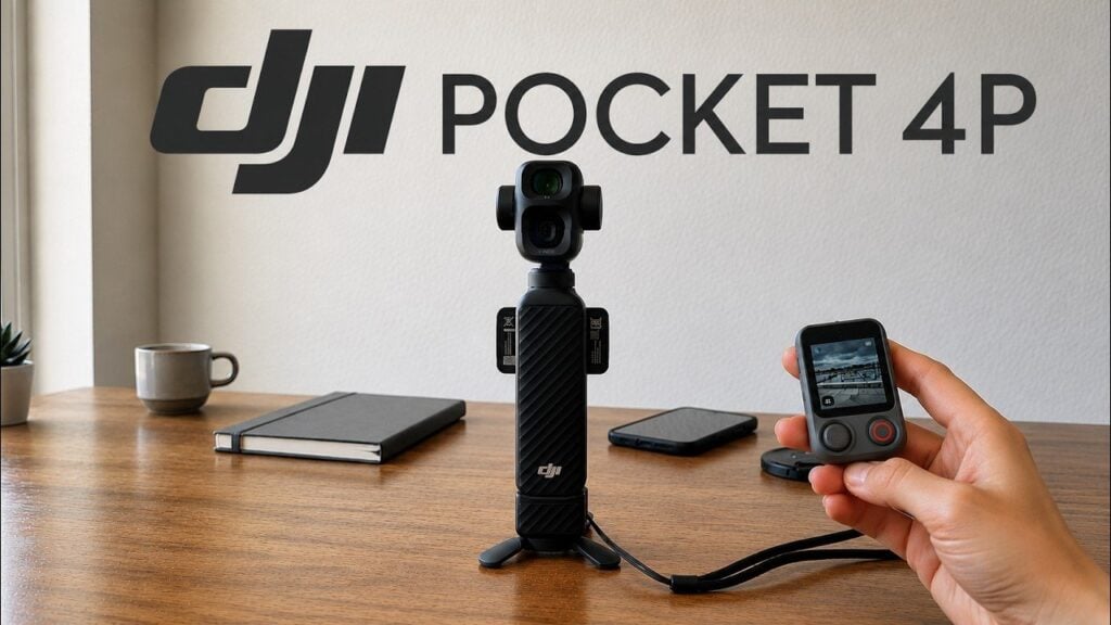 Everything We Know About the DJI Pocket 4P in 2026 - Geeky Gadgets